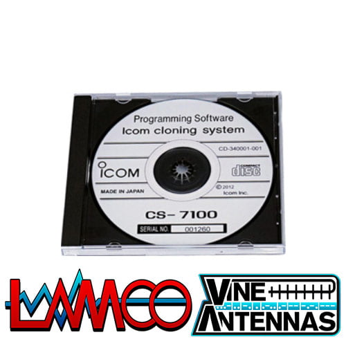 ICOM CS 7100 | Programming Software | Vine Antennas UK