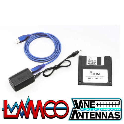 ICOM OPC-478U | USB Cloning Cable | Vine Antennas UK